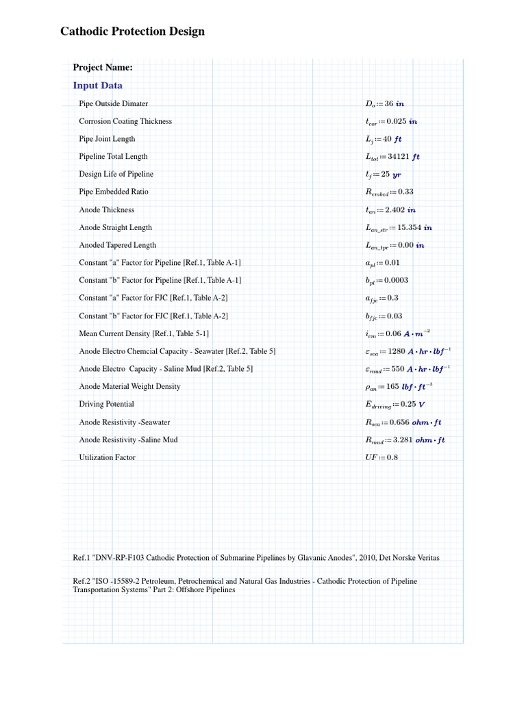 Cathodic Protection Design Overview | PDF | Technology & Engineering