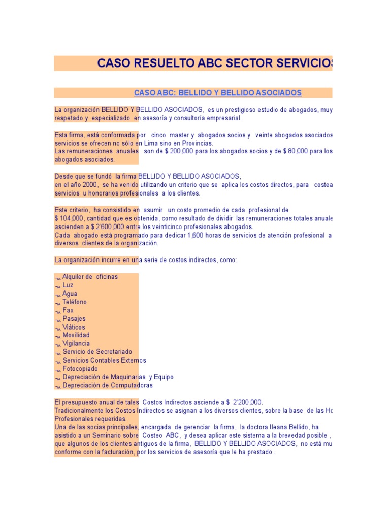 ABC Servicios | PDF | Lima | Aluminio