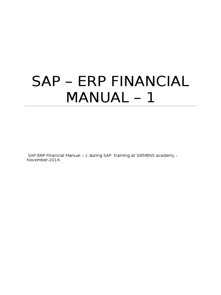 SAP FI Certification | PDF | Exchange Rate | Accounting