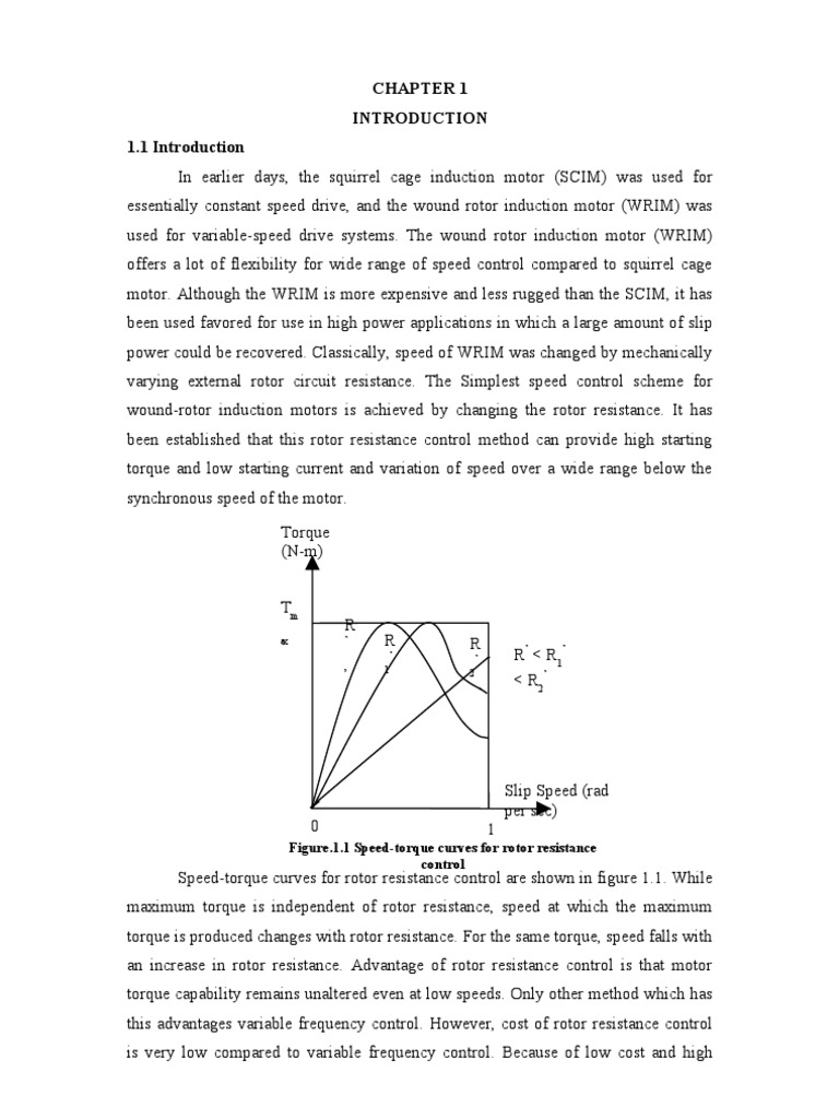 Wound Rotor Induction Motor Overview | PDF | Electric Motor | Rectifier