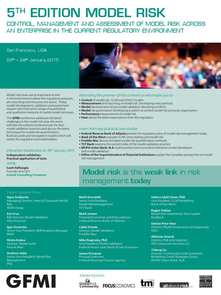 5th Edition Model Risk CMU138 | PDF | Risk | Risk Management