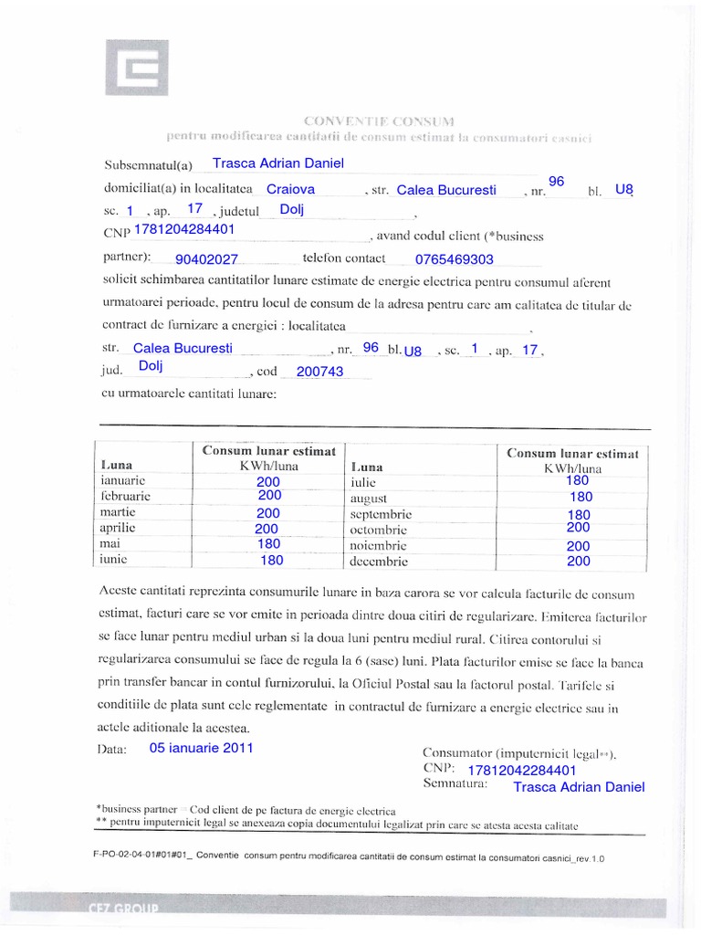 Trasca Adrian Daniel - Craiova Profile | PDF