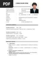 Ejemplo de CV Documentado | PDF | Ciencias de la Computación | Computadoras personales