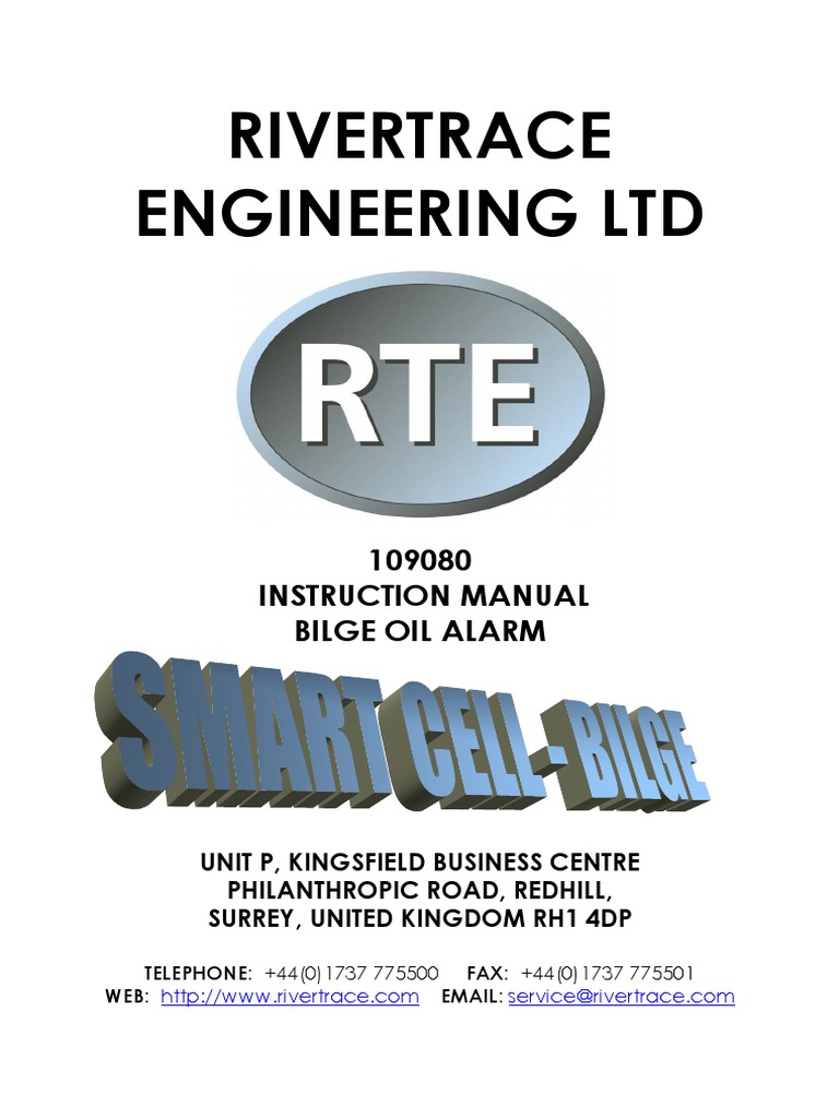 Rivertrace Engineering Smart Cell Bilge Manual | PDF | Switch | Mains ...