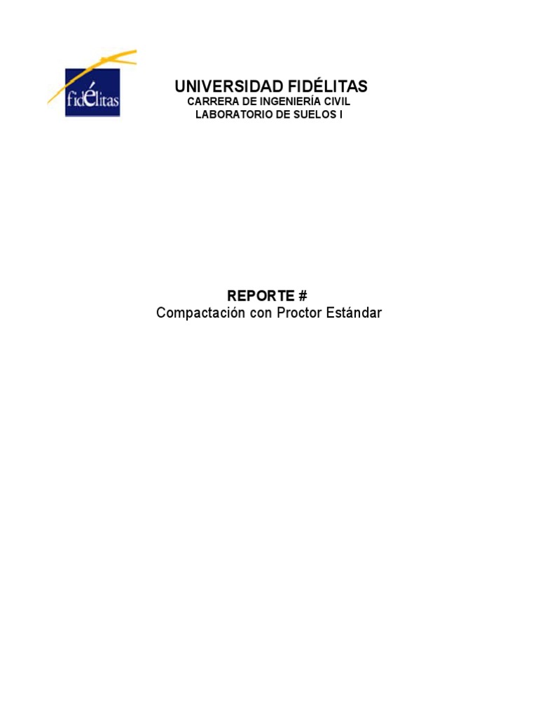 Proctor Estandar | PDF | Science | Ingeniería