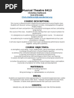Elements of Musical Theatre Scripts | PDF | Musical Theatre | Play ...