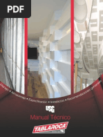 Manual Tecnico Usg Tablaroca Es | PDF | Sonido | Paneles de yeso