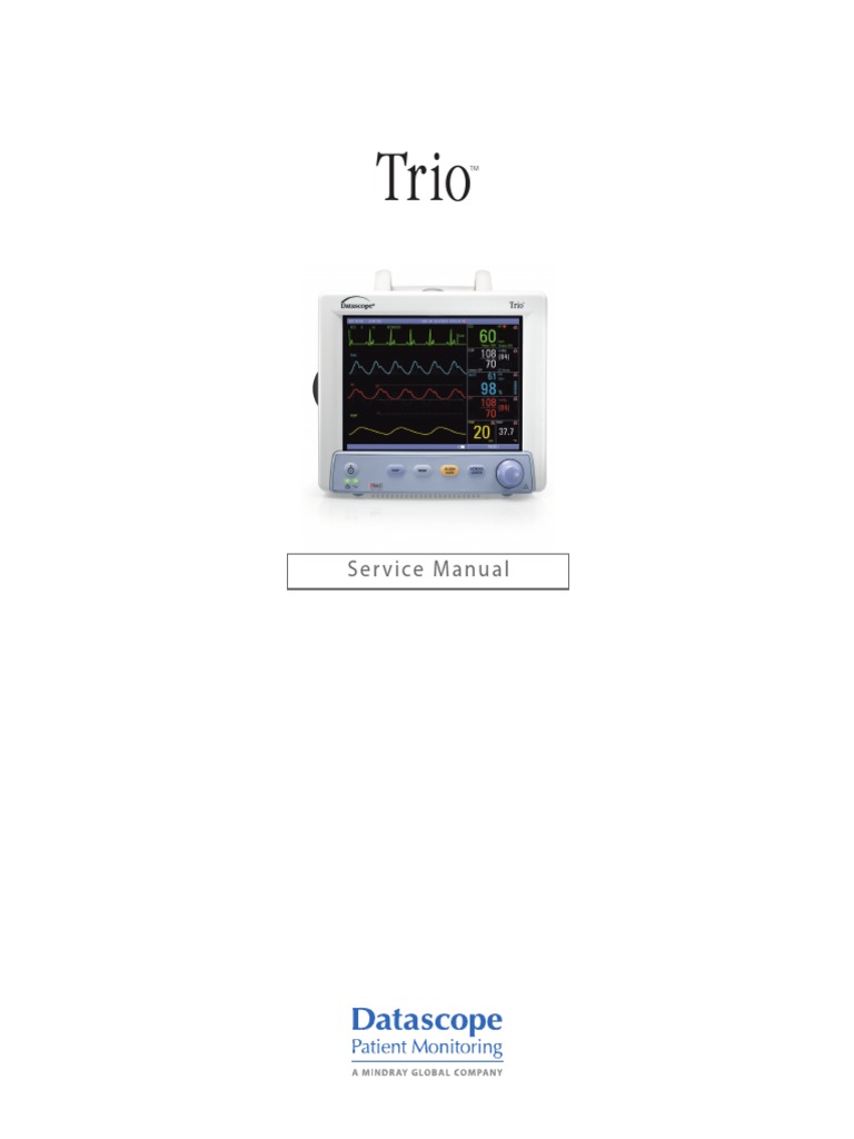 Trio Service Manual Domestic | PDF | Hemoglobin | Power Supply