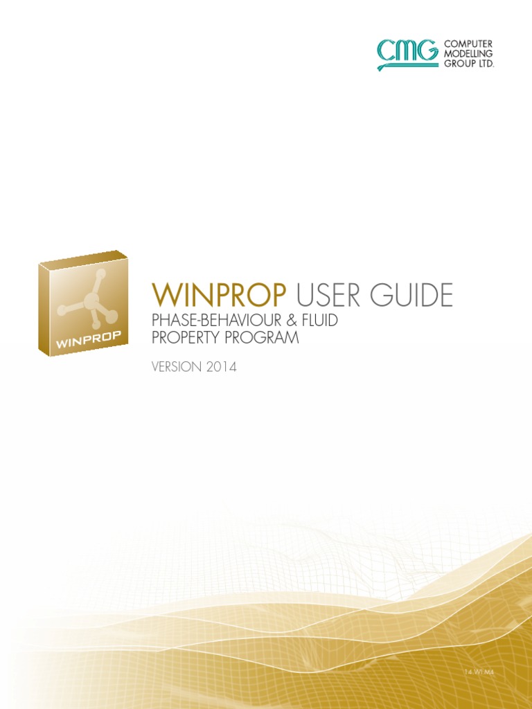 WINPROP | PDF | Gases | Liquids