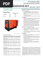 Generator - Test Sheet - Upload | PDF | Switch | Electric Generator