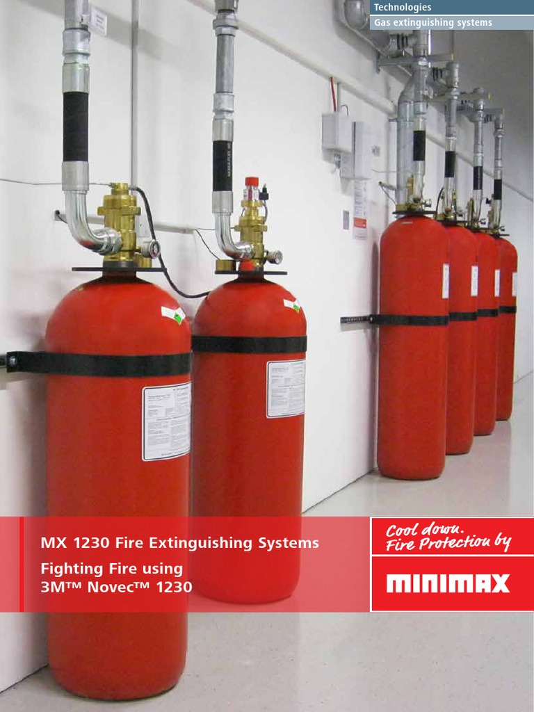 PB14Ce 04 MX 1230 Fire Extinguishing Systems | PDF | Fires | Gases