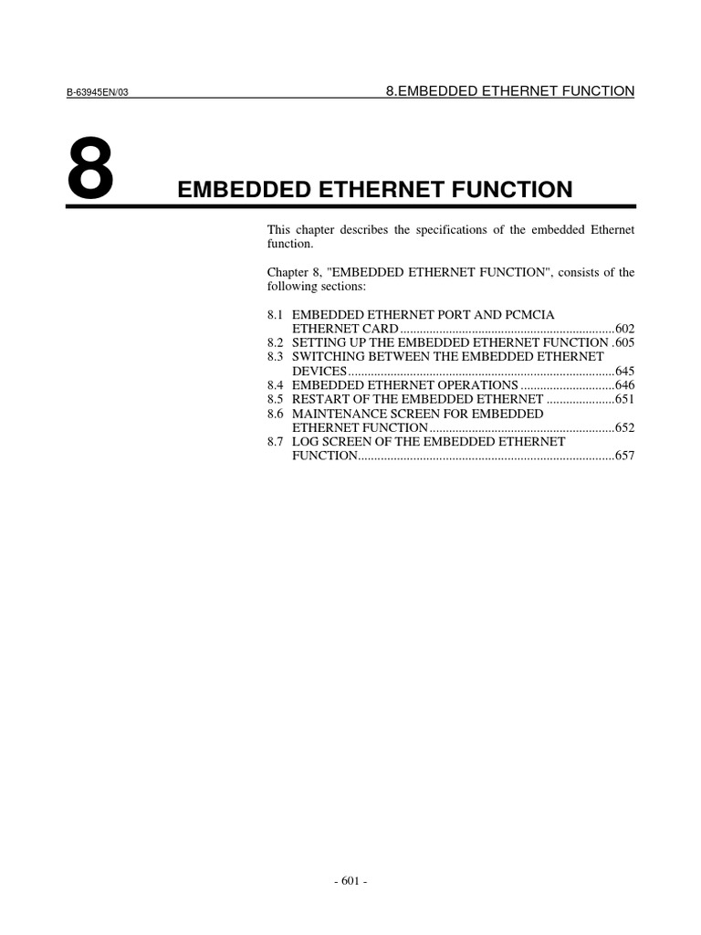 Fanuc 30i Ethernet Settings | PDF | Port (Computer Networking) | File ...