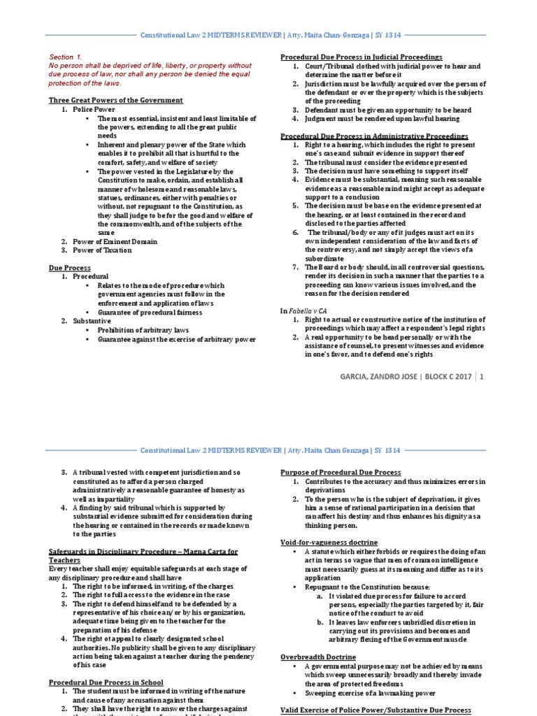 Consti 2 Reviewer | PDF | Search And Seizure | Entrapment