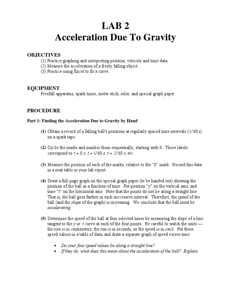 acceleration-due-to-gravity-pdf-acceleration-speed
