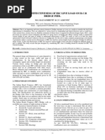 Loading Standards of Bridges, IRC Loading | PDF | Axle | Bridge