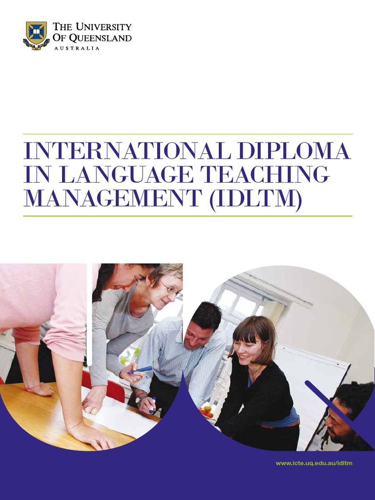International Diploma in Language Teaching Management (Idltm) | PDF ...