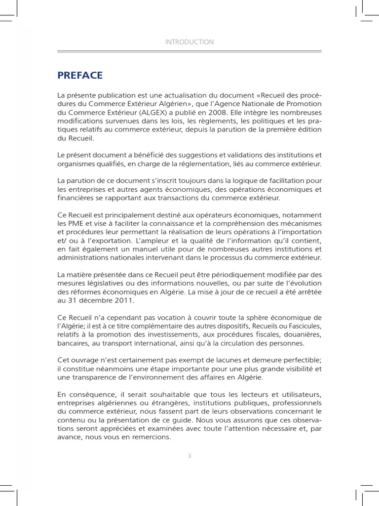 ALGEX - Recueil Proc | PDF | Banques | Algérie