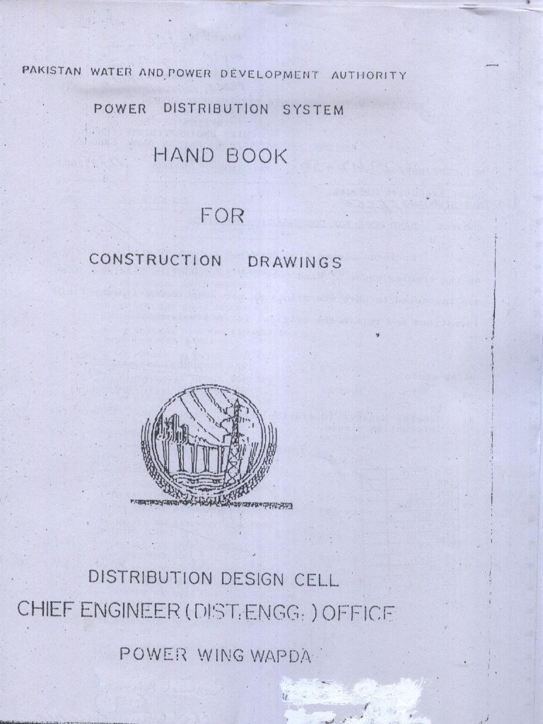 Handbook For Construction Drawing | PDF