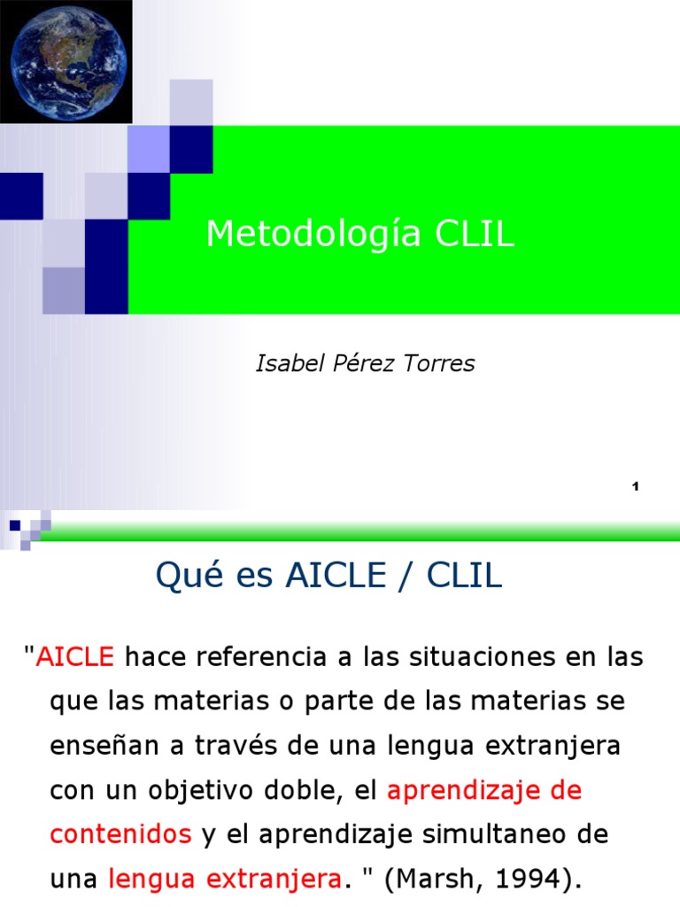 Metodología CLIL | Neuropsicología | Aprendizaje