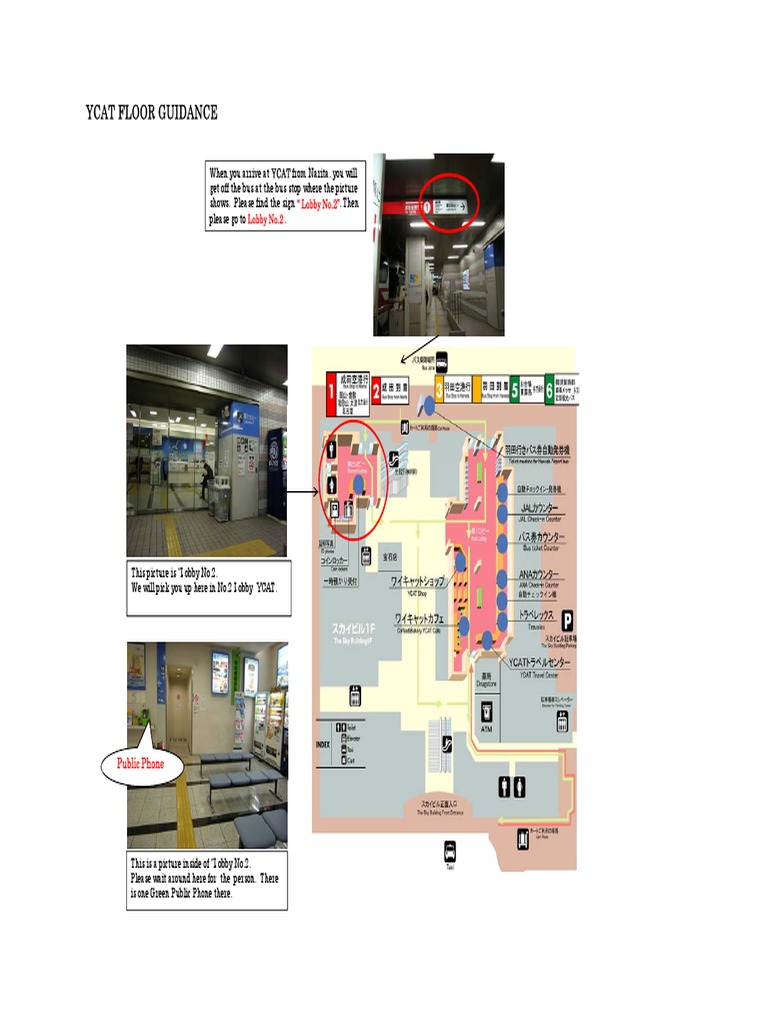 Ycat Floor Guidance: " Lobby No.2" Lobby No.2 | PDF