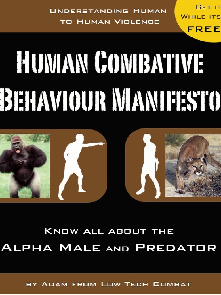 Human Combative Behavior ManifestoV2 | PDF | Predation | Violence