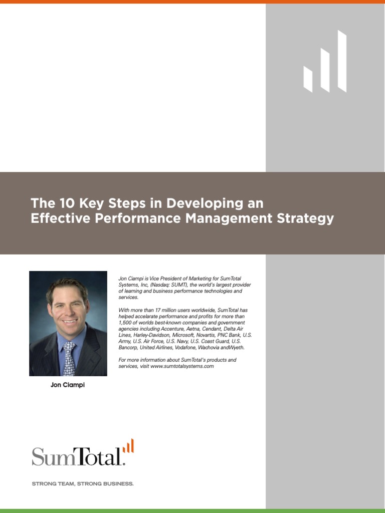 The 10 Key Steps in Developing An Effective Performance Management ...