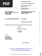 Template Skeletal Motion To Reopen | PDF | Removal Proceedings | Justice