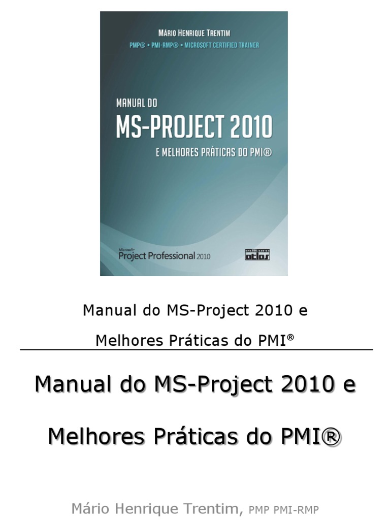Manual Do Ms Project 2010 | PDF