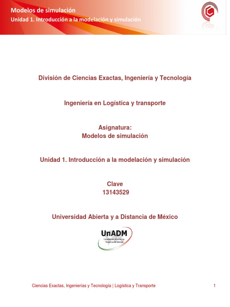Introducción a Modelación y Simulación | PDF | Simulación | Enseñanza ...