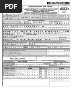 1700 Itr Sample | PDF | Taxpayer | Flat Tax