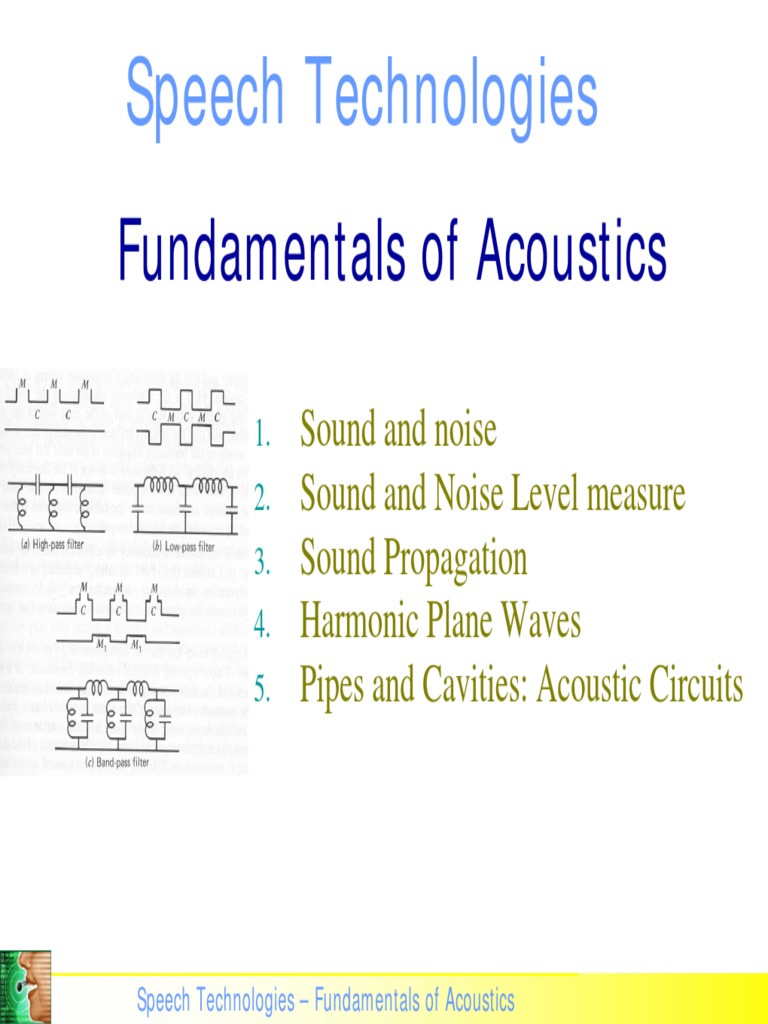 Fundamentals Acoustics | Sound | Waves