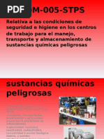 Seguridad en Sustancias Químicas NOM-005 | PDF | Ventilación (Arquitectura) | Incendios