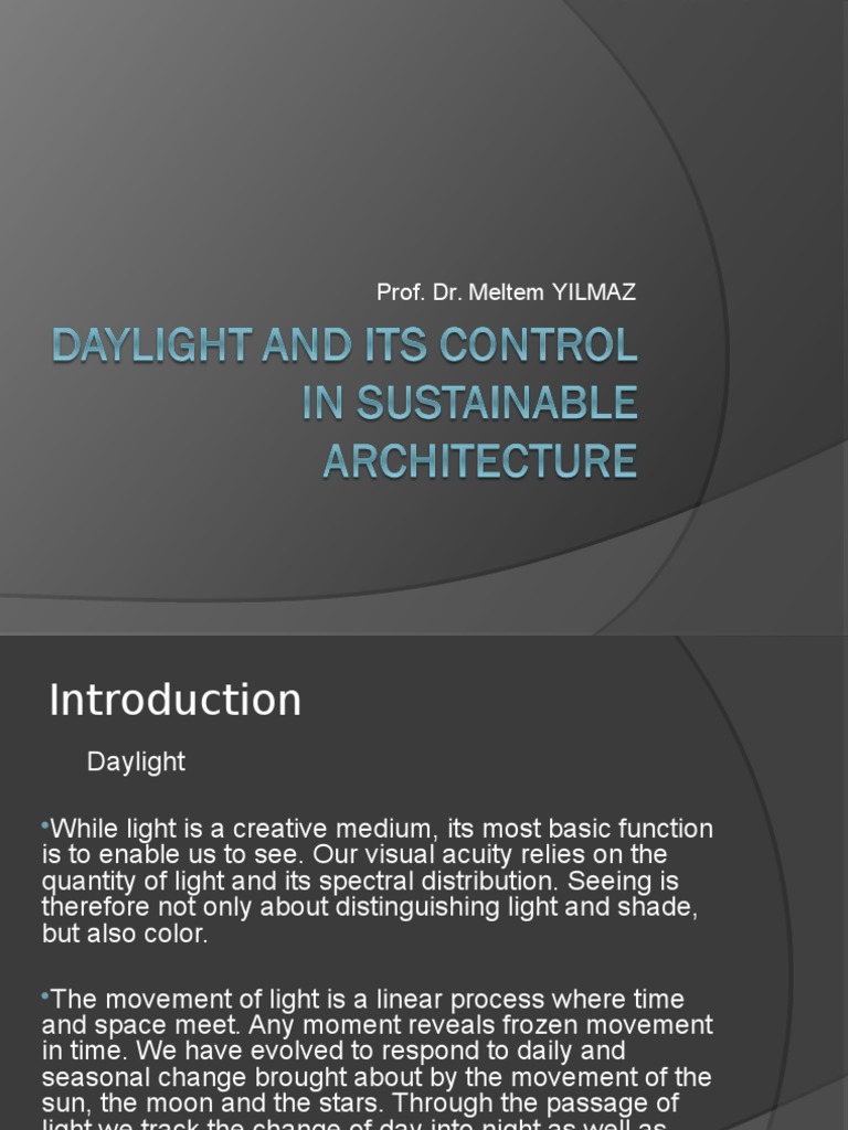 Daylight in Architecture | PDF | Lighting | Window