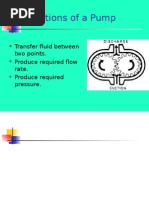 Functions of A Pump PDF Pump Pipe Fluid Conveyance