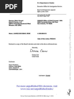 Motion To Withdraw EOIR | PDF | Removal Proceedings | Common Law