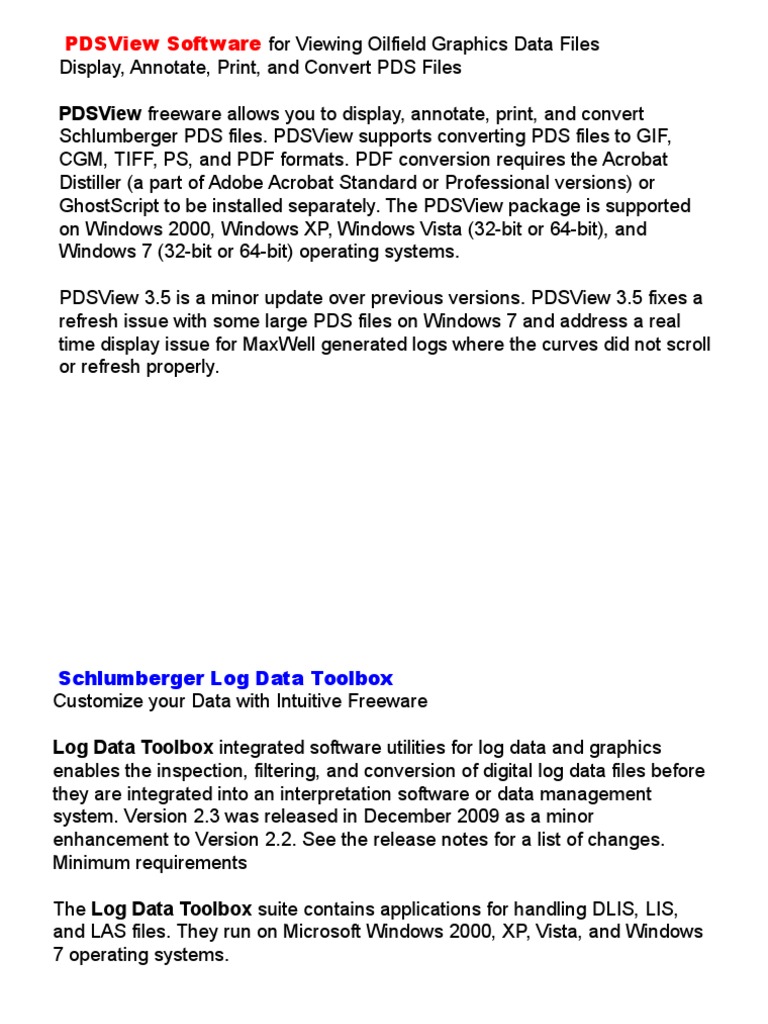 Pdsview Freeware Allows You To Display, Annotate, Print, and Convert | PDF
