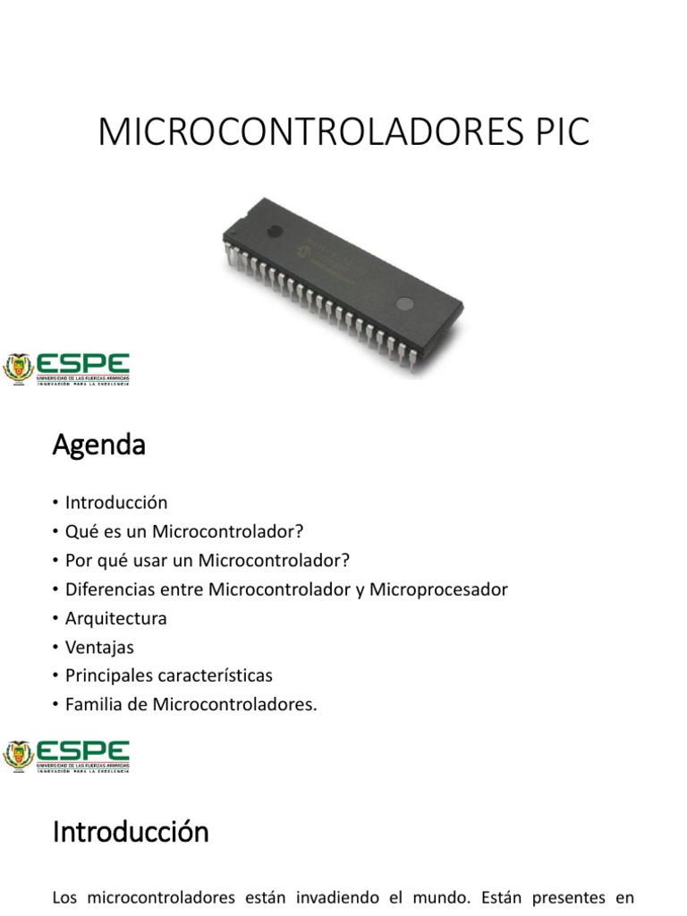 Microcontroladores - Introduccion | PDF | Microcontrolador ...