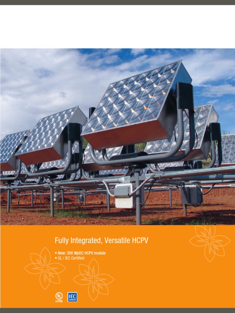 HCPV - 1 | PDF | Photovoltaics | Renewable Resources