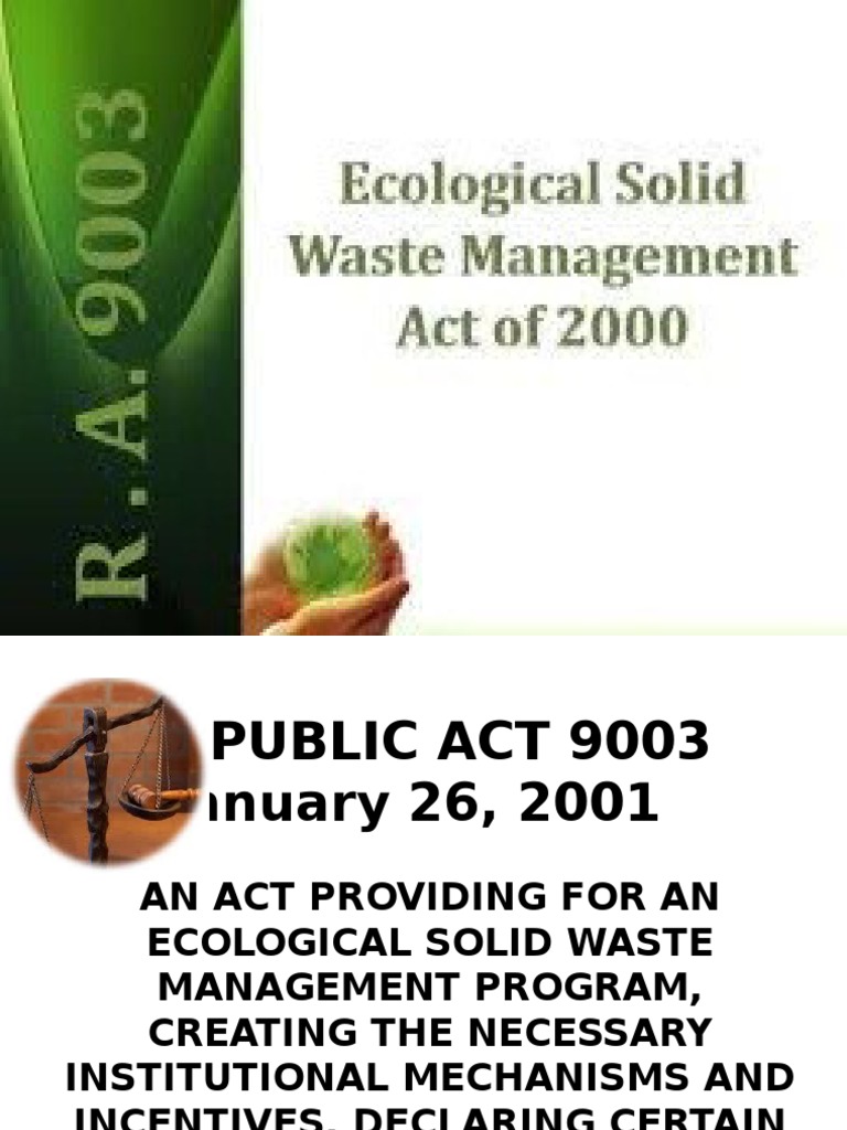 Eswm Show | PDF | Waste Management | Municipal Solid Waste