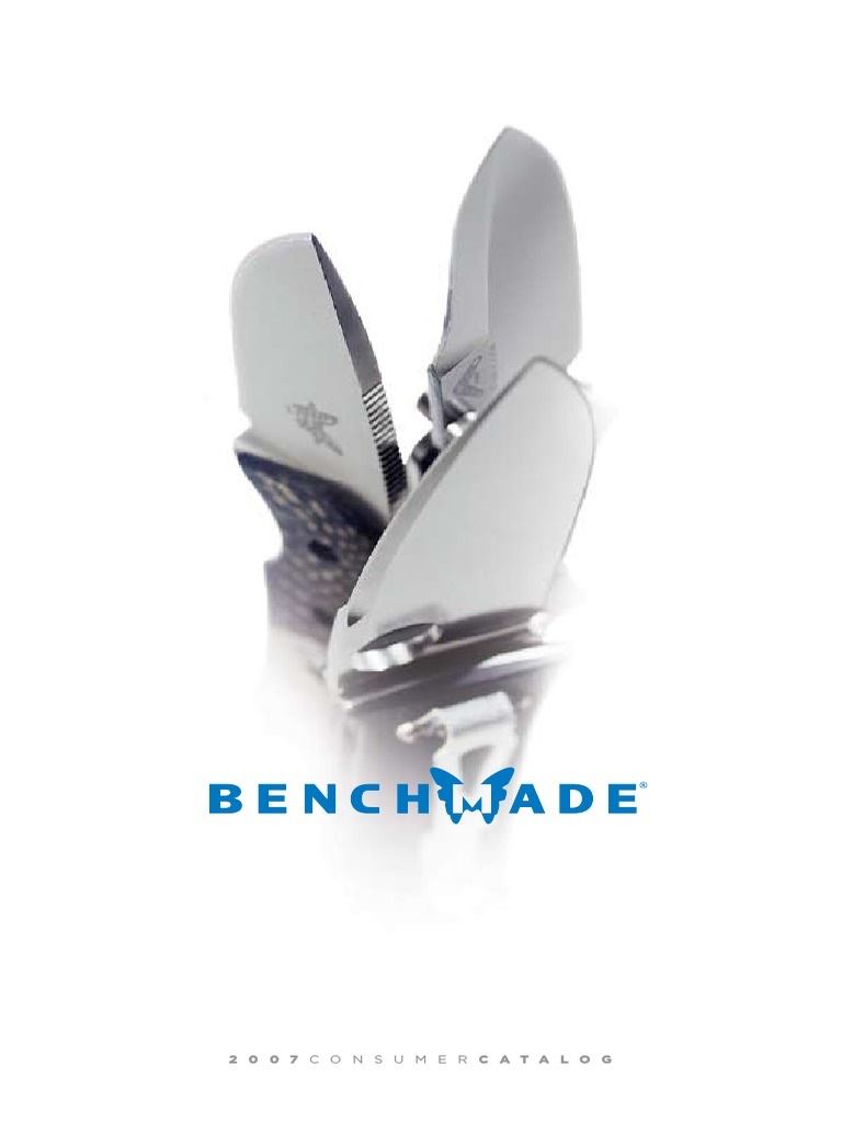 Benchmade | PDF | Knife | Blade