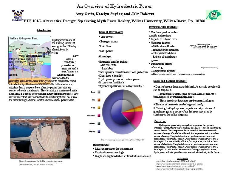 Hydropower.poster | Hydroelectricity | Reservoir