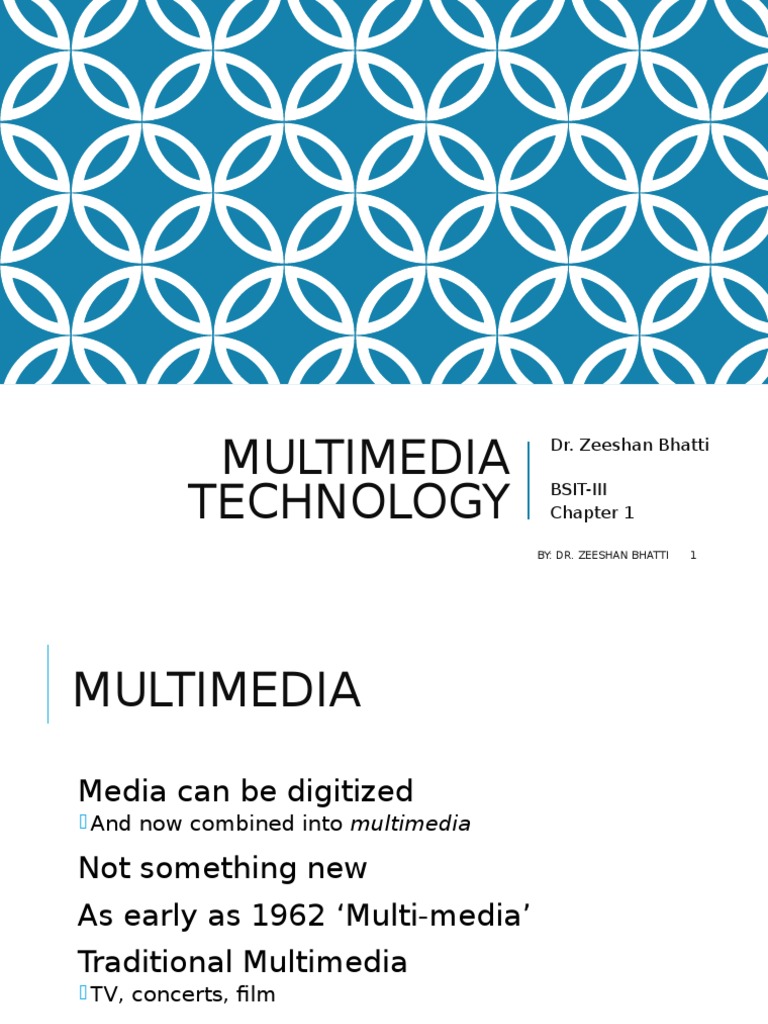 Introduction to Multimedia Technology | PDF | Multimedia | Computer ...