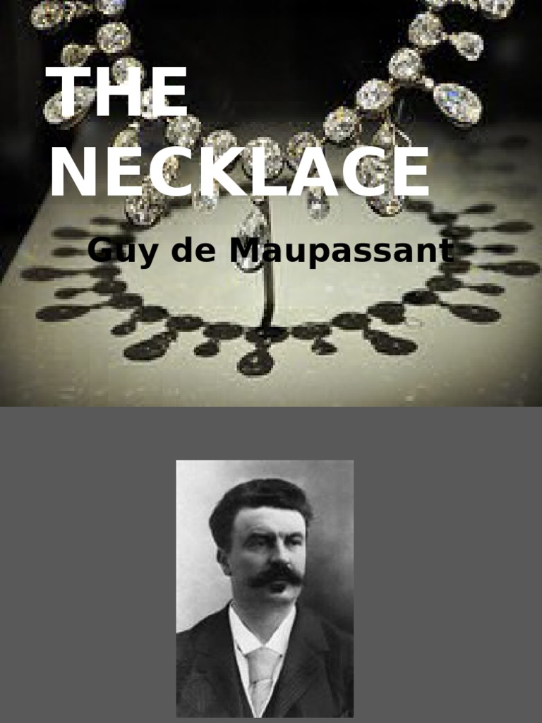 THE Necklace: Guy de Maupassant | PDF