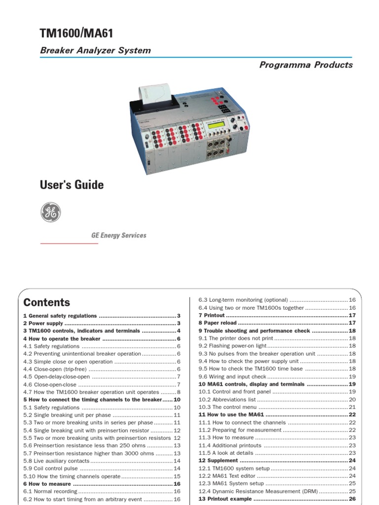 TM1600 Manual | PDF | Series And Parallel Circuits | Resistor