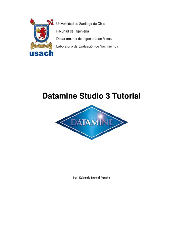 Tutorial Datamine | PDF | Point and Click | Santiago