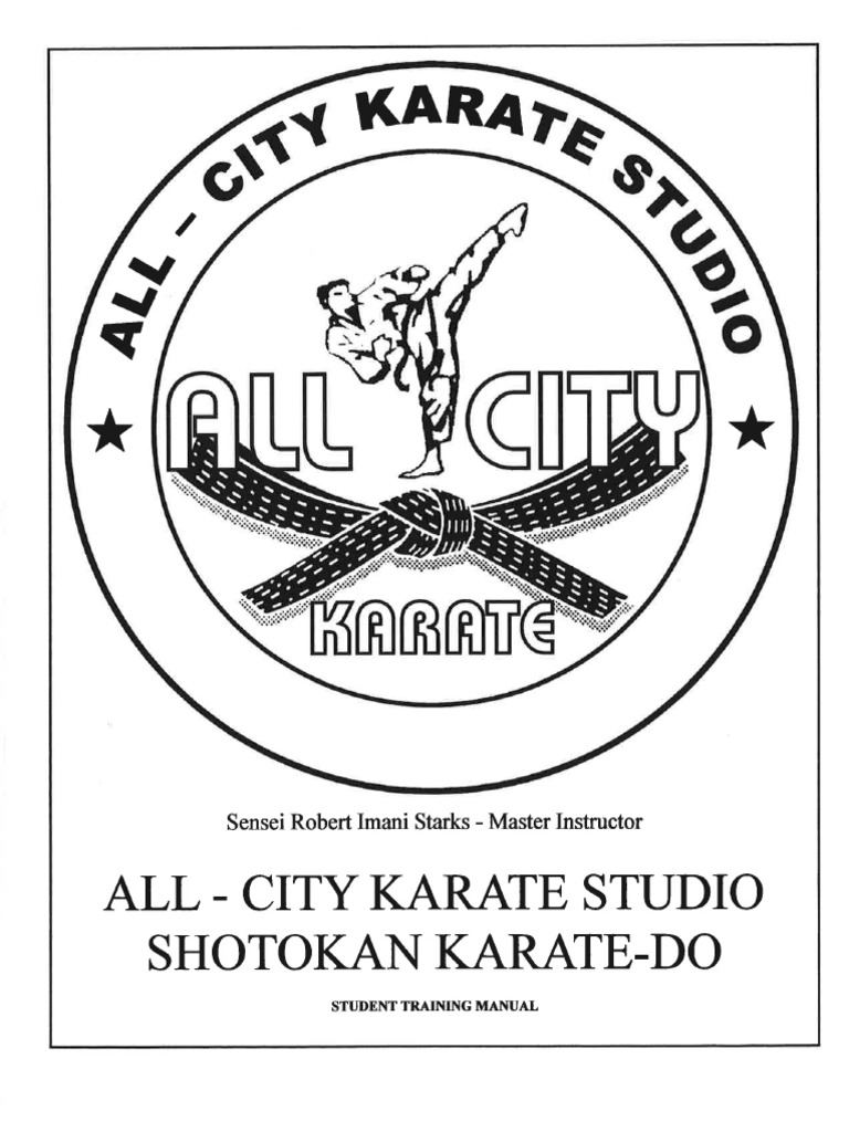 Dojo Training Manual Shotokan Karate | PDF