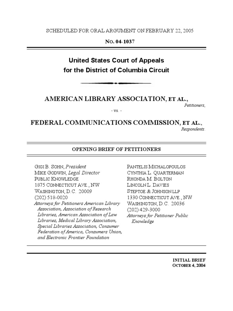 00169-20041004 Initial Brief | PDF