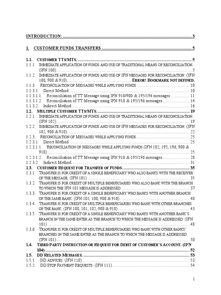 SFMS - Guidelines | PDF | Financial Transaction | Debits And Credits