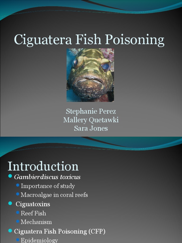 Ciguatera | PDF | Analgesic | Medicine