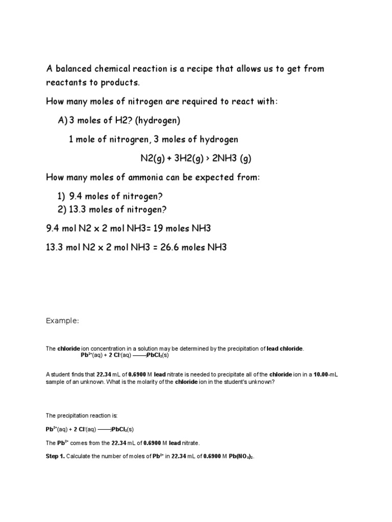 Chemistry Chapter 4 | PDF | Pascal (Unit) | Mole (Unit)